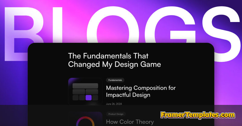 Landiz — Portfolio Template – Framer Templates Marketplace