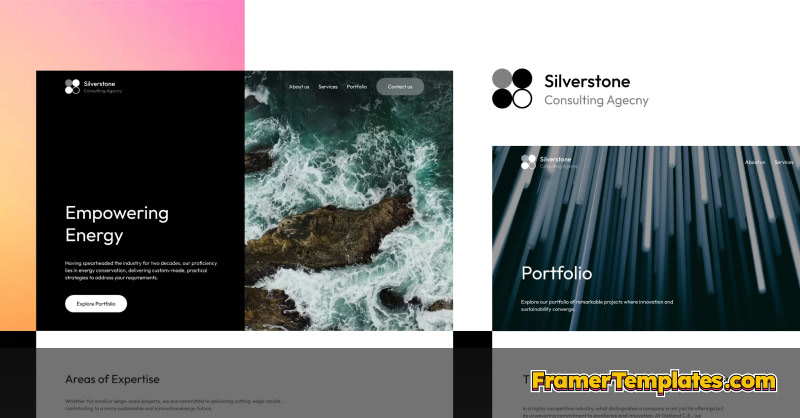 Silverstone — Consulting Agency Template - Framer Templates Marketplace